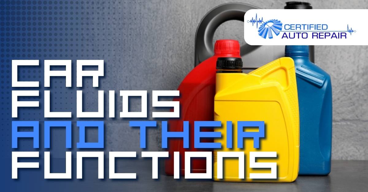 Car Fluids and Their Functions